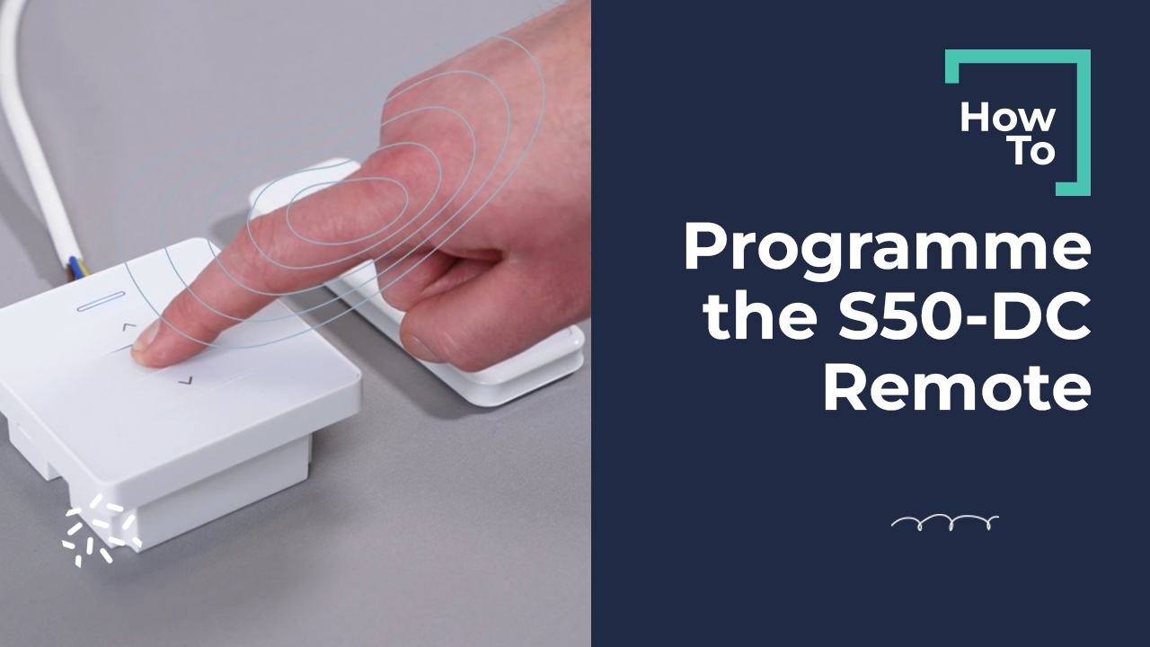 HOW TO Programme the S50-DC Remote - Teal Products