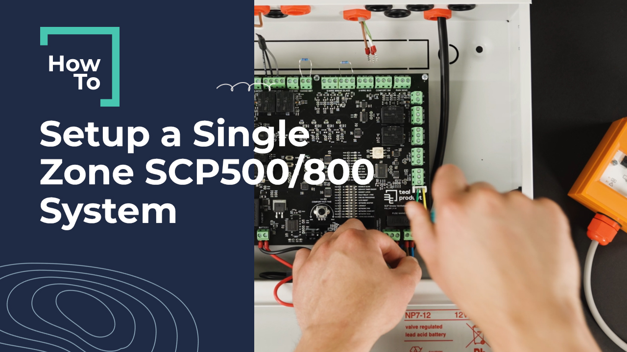 HOW TO Setup a Single Zone SCP500/800 System - Teal Products